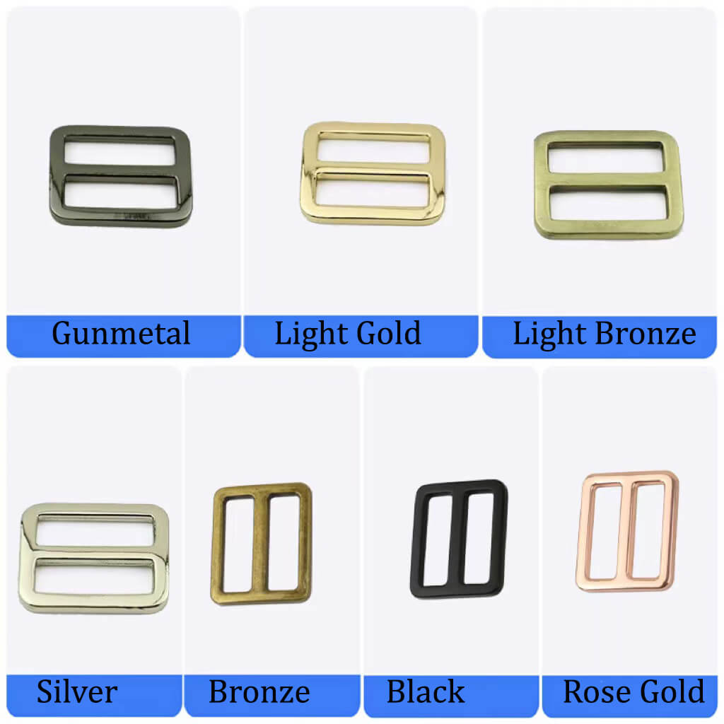 Flat Slide Buckle Flat Diecast Slide Buckle Flat Rainbow Heavy Duty ...