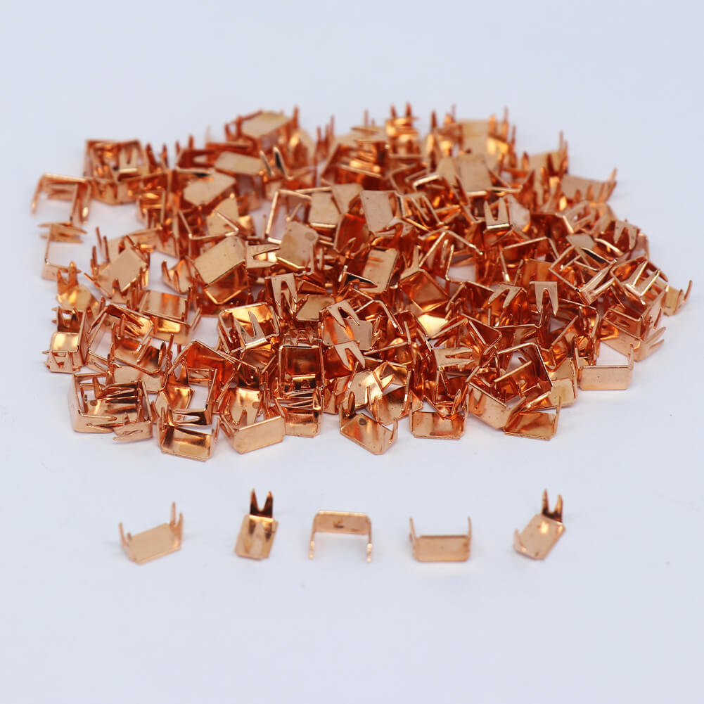 Brass Zipper Bottom Stops for Zipper Repair #5 Zipper Bottom Stops for ...