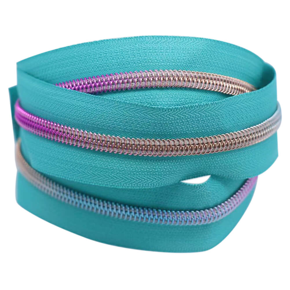 5# Nylon Zippers Colorful Zippers for Sewing Crafts Nylon Coil Sew ...