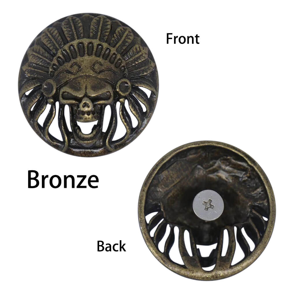 big size Screw Buttons Leathercraft Screw Rivet Leather Decoration ...