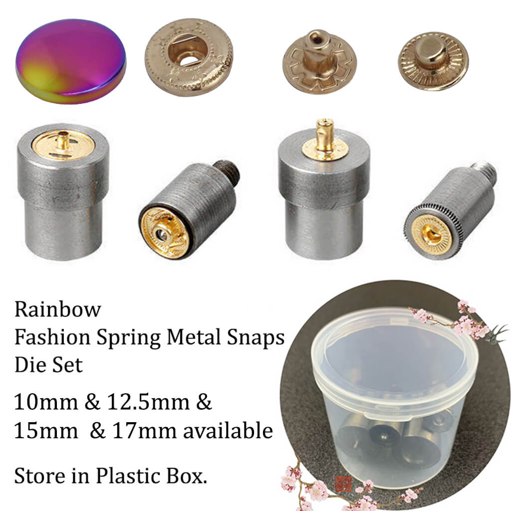 rainbow spring metal snaps Antique Snaps Button Bronze Vintage Metal ...